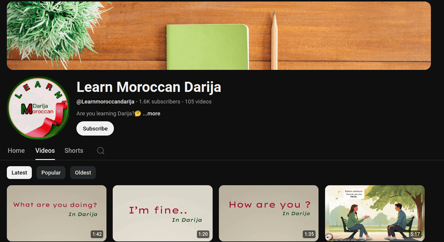 Learn Moroccan Arabic (Darija): 6 Best YouTube Resources